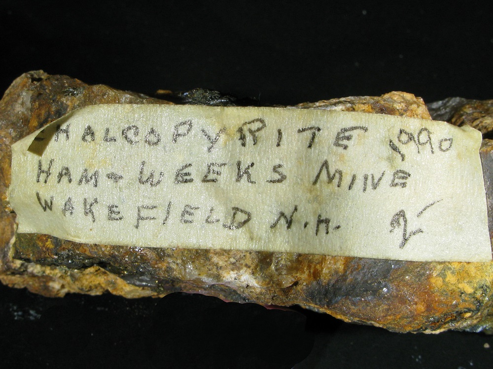 Ham Weeks Mine Minerals